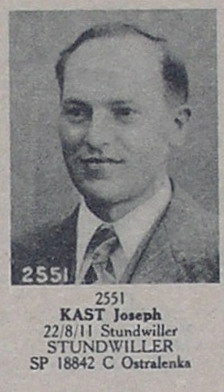 KAST Joseph | Déportés militaires & « Malgré-Nous